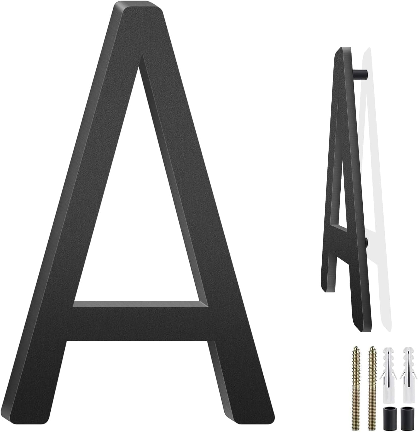 5 Inch Floating Aluminum House Address Numbers Letters, Modern Metal ...