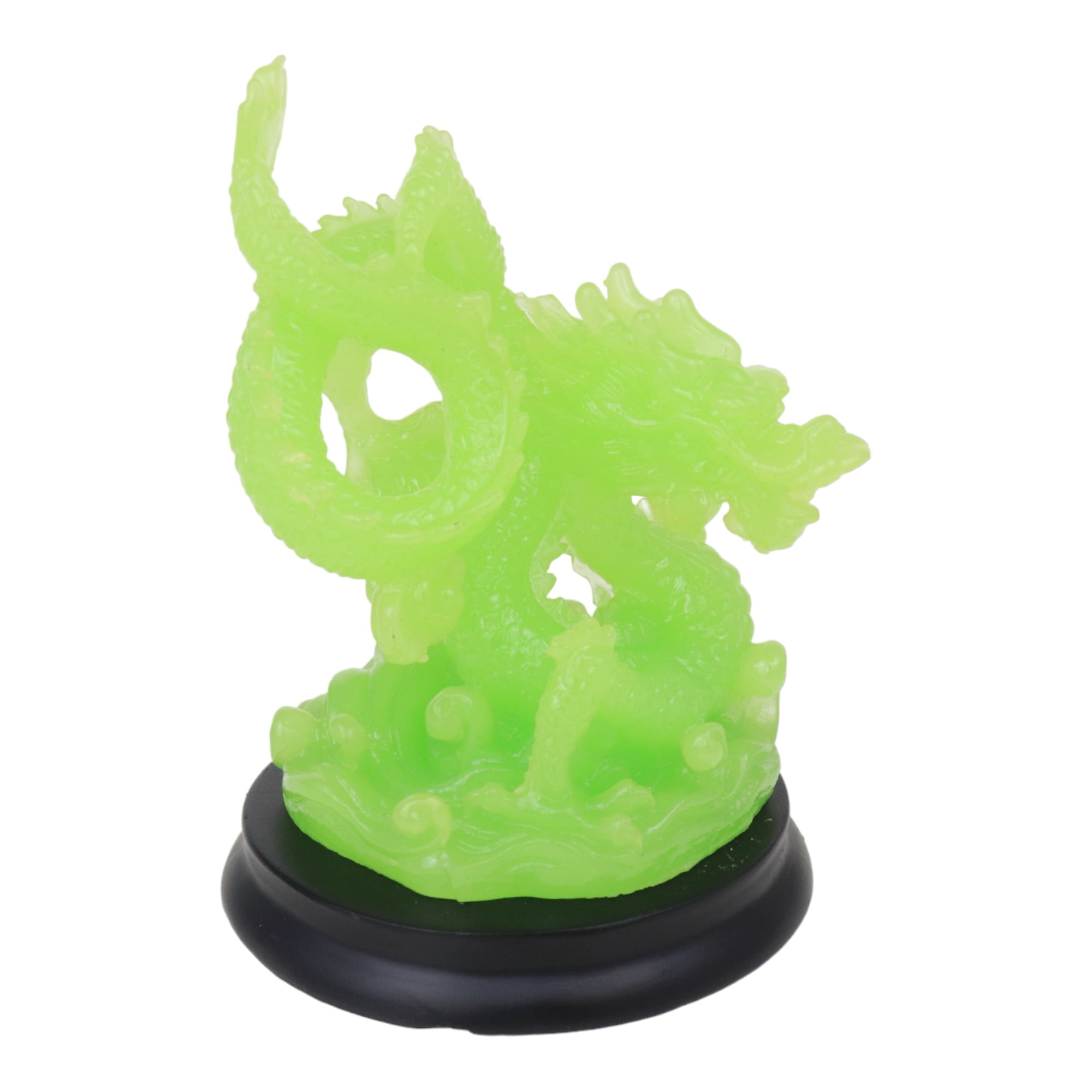 5 Inch Flying Green Dragon Statue for Year of the Dragon 2024 - Walmart.com