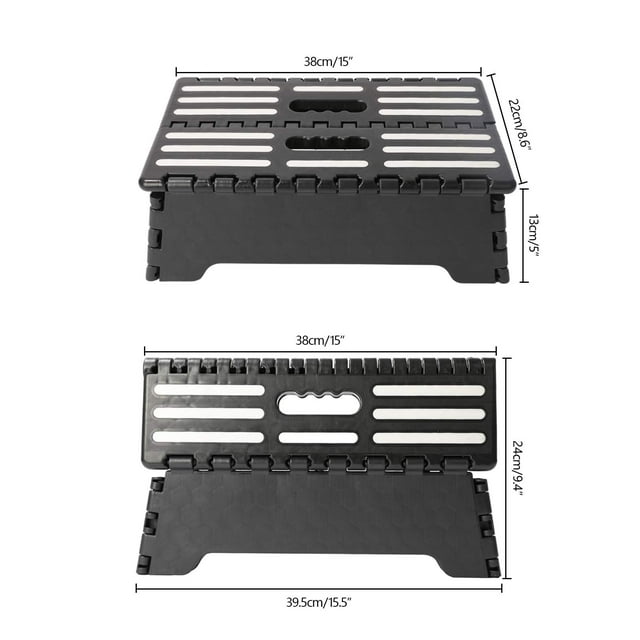 5 Inch Folding Step Stool with Non-Slip Mat. Made of Incombustible ...