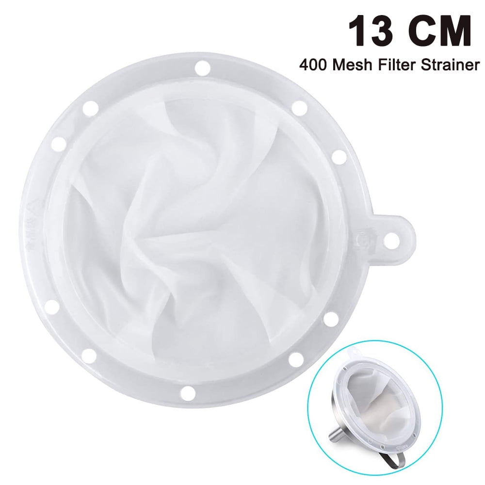 5 inch Kitchen Funnel with 200/400 Mesh Food Filter Strainer for ...
