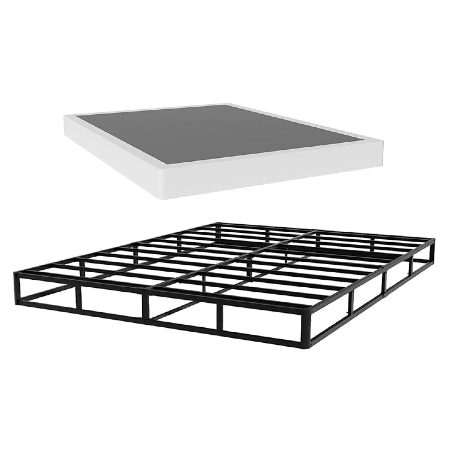 5 Inch Full Box , Low Profile Box Spring Only for Full Bed, Heavy Duty ...