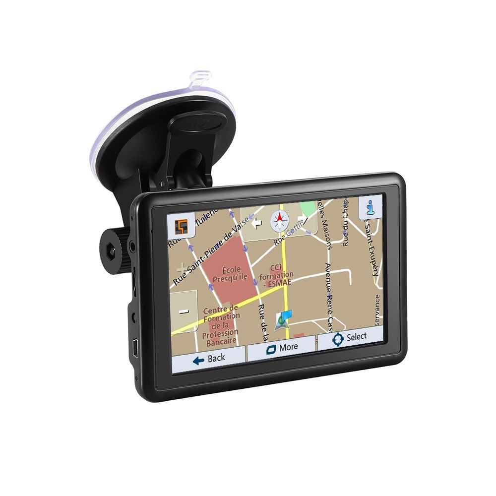5 Inch GPS Navigation 128MB+4G HD TFT Touch Screen FM Transmitter ...