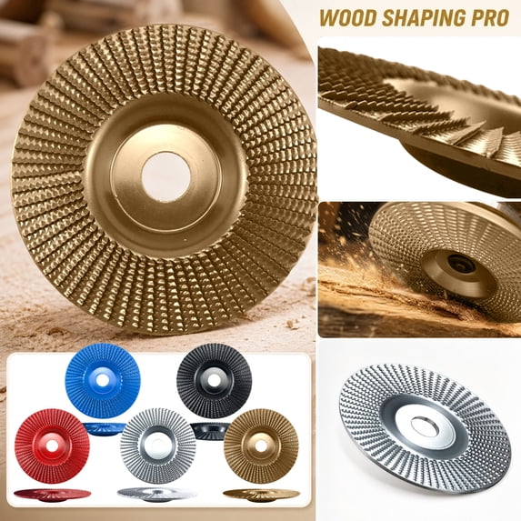 5 Inch Golden Angle Grinder Sanding Disc, Abrasive Grinding Disc for ...