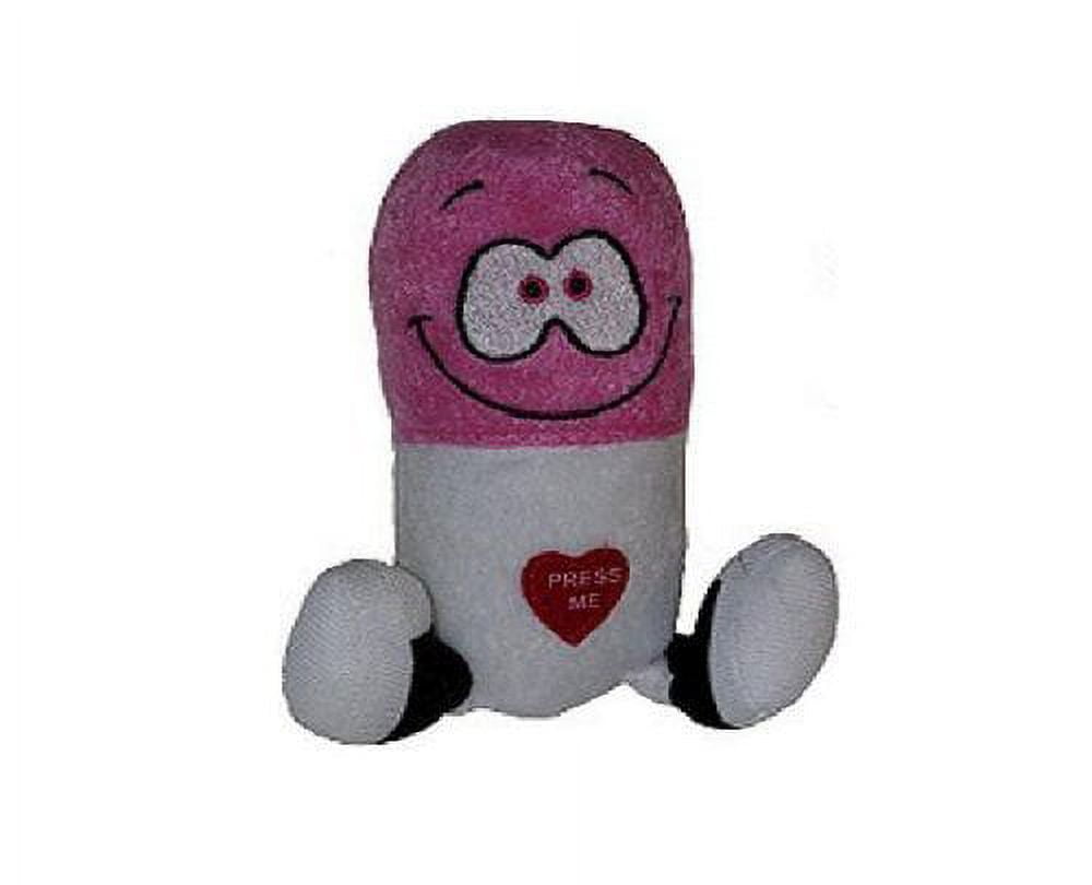 5" Inch Happy Pills Uncontrollable Laughter-Pink/White 901 - Walmart.com