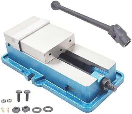5 Inch Heavy Duty Milling Machine Vise, Ductile Iron Accuracy Lock Down ...
