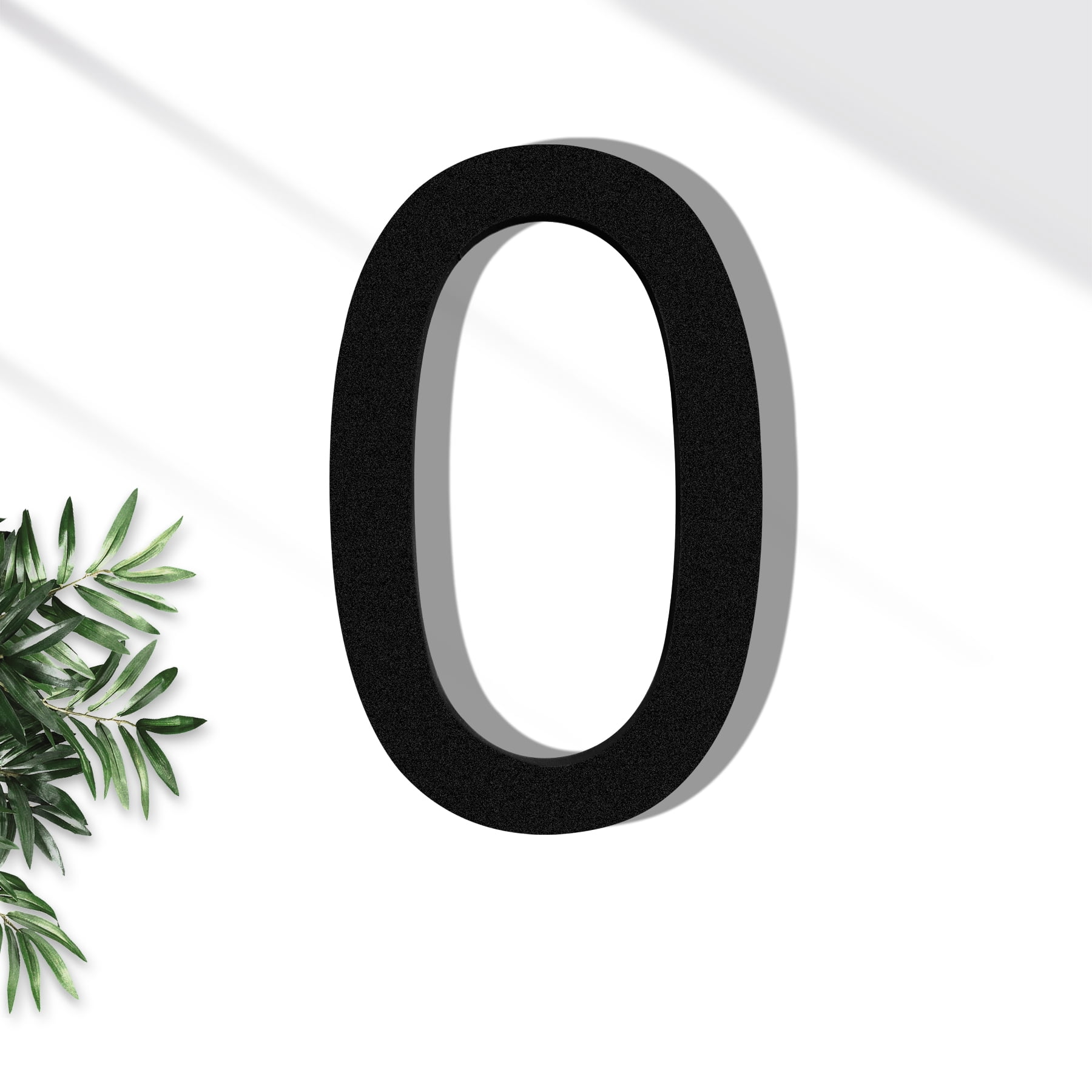 5 Inch House Numbers for Modern Home, Rustproof Stainless Steel ...