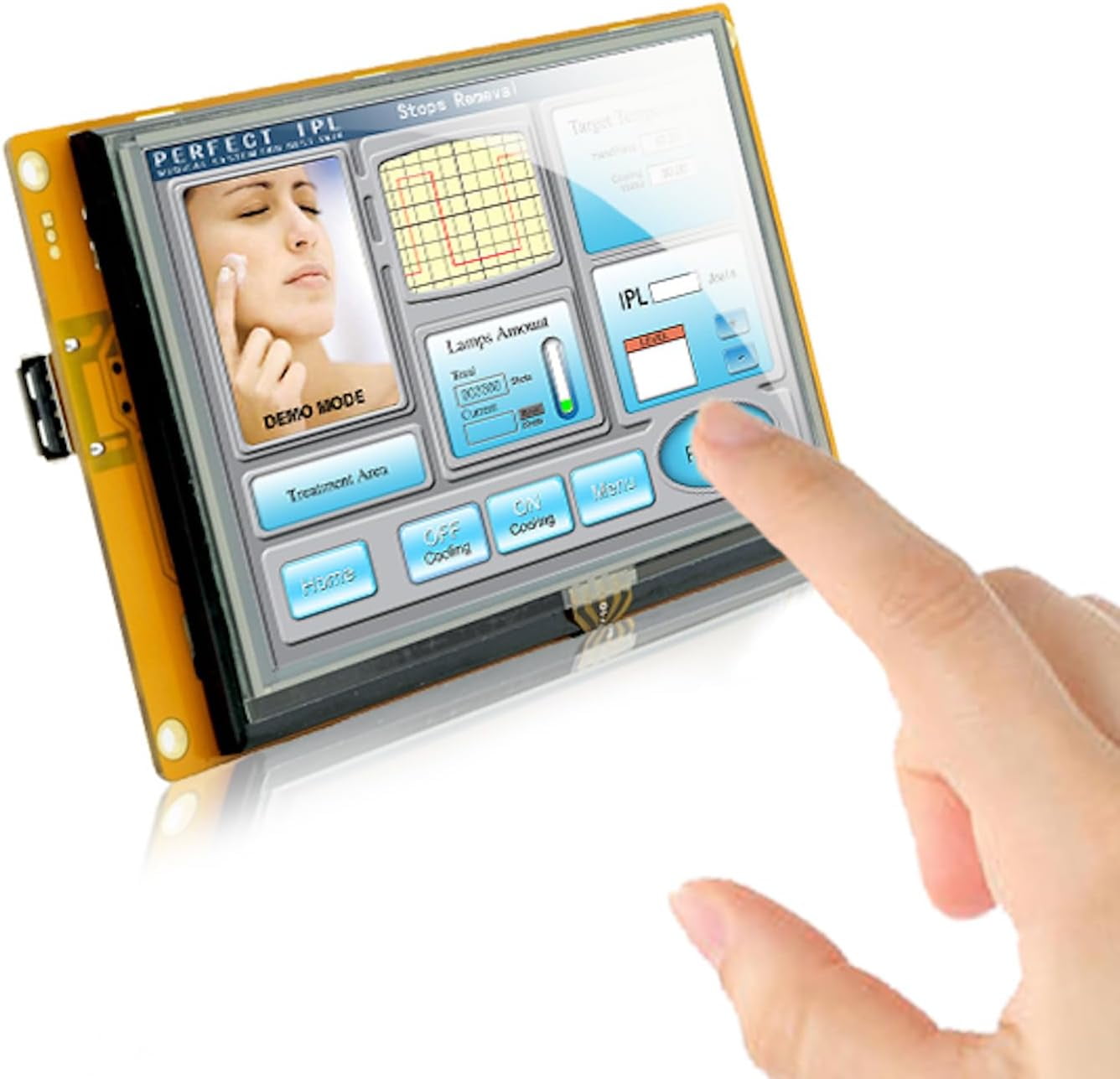 5 Inch Intelligent Series HMI Display STWC050WT-01 Resistive LCD-TFT Touch Screen 800 * 480 ...