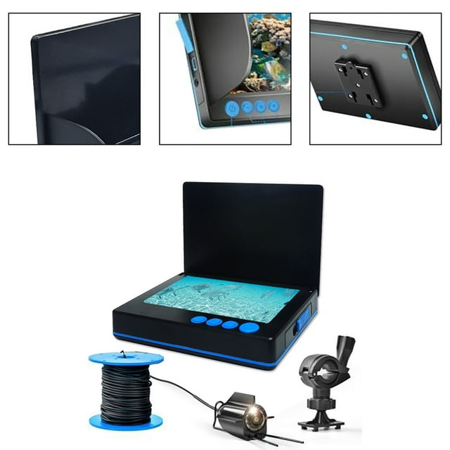 5 Inch Ips Display Fish Finder Underwater Fishing Camera for Ice River ...