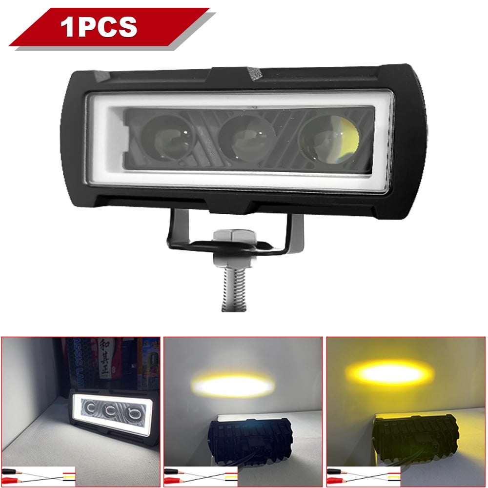 5 Inch LED Lightbar 12~24V LED Headlights Additional Spotlights Driving ...