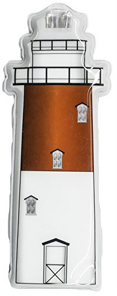 5 Inch Magnetic Flat Lite Super Thin Plastic Flashlight (Red Lighthouse ...