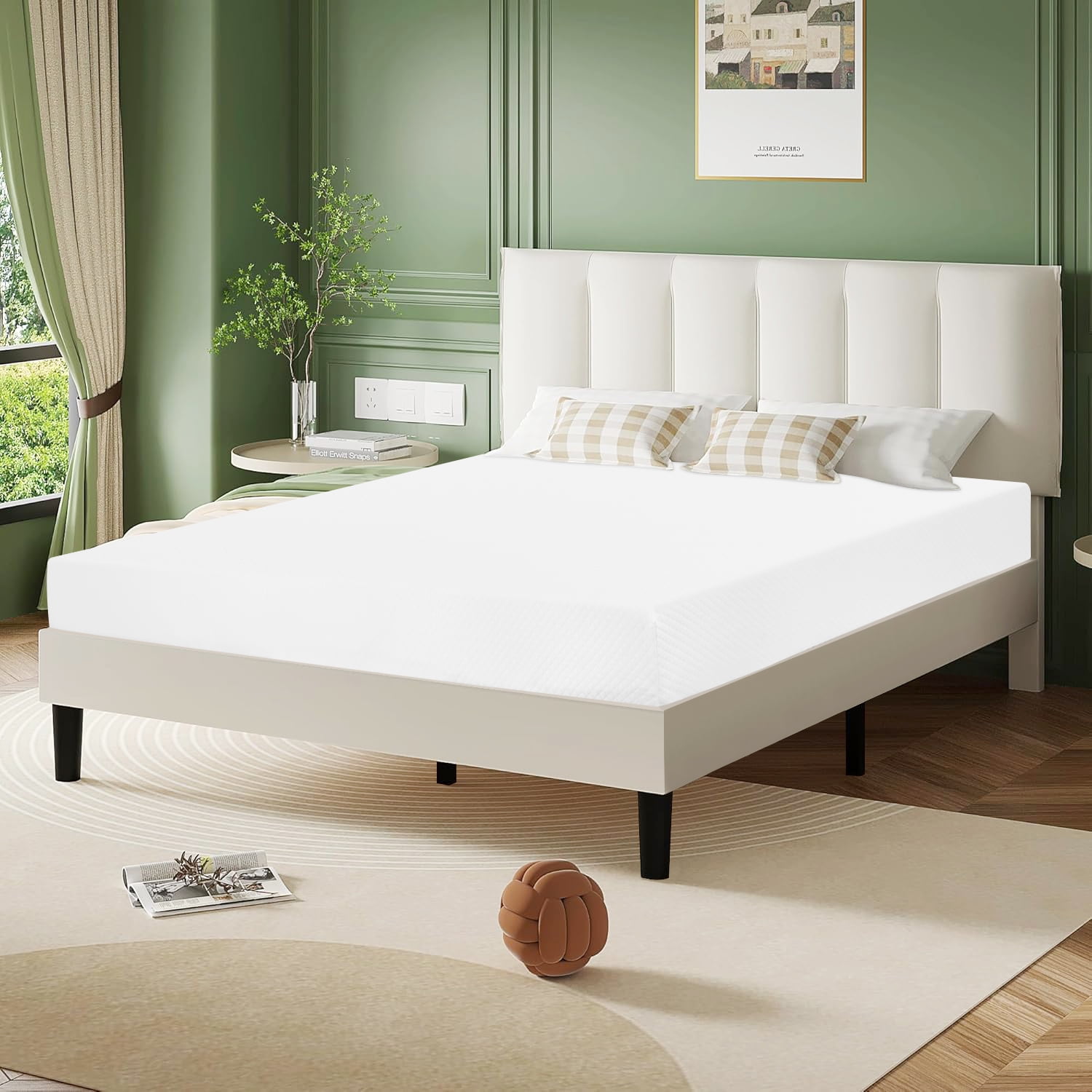Full Mattress, 5 Inch Memory Foam Mattress Medium Firm Mattresses ...