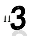 Monlyey, 5 Inch Metal House Numbers Letters, Black Outdoor Address ...