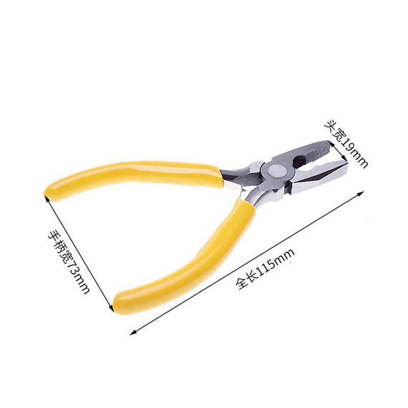 5 Inch Mini Pliers with Pointed Circular Mouth Diagonal Steel Wire ...