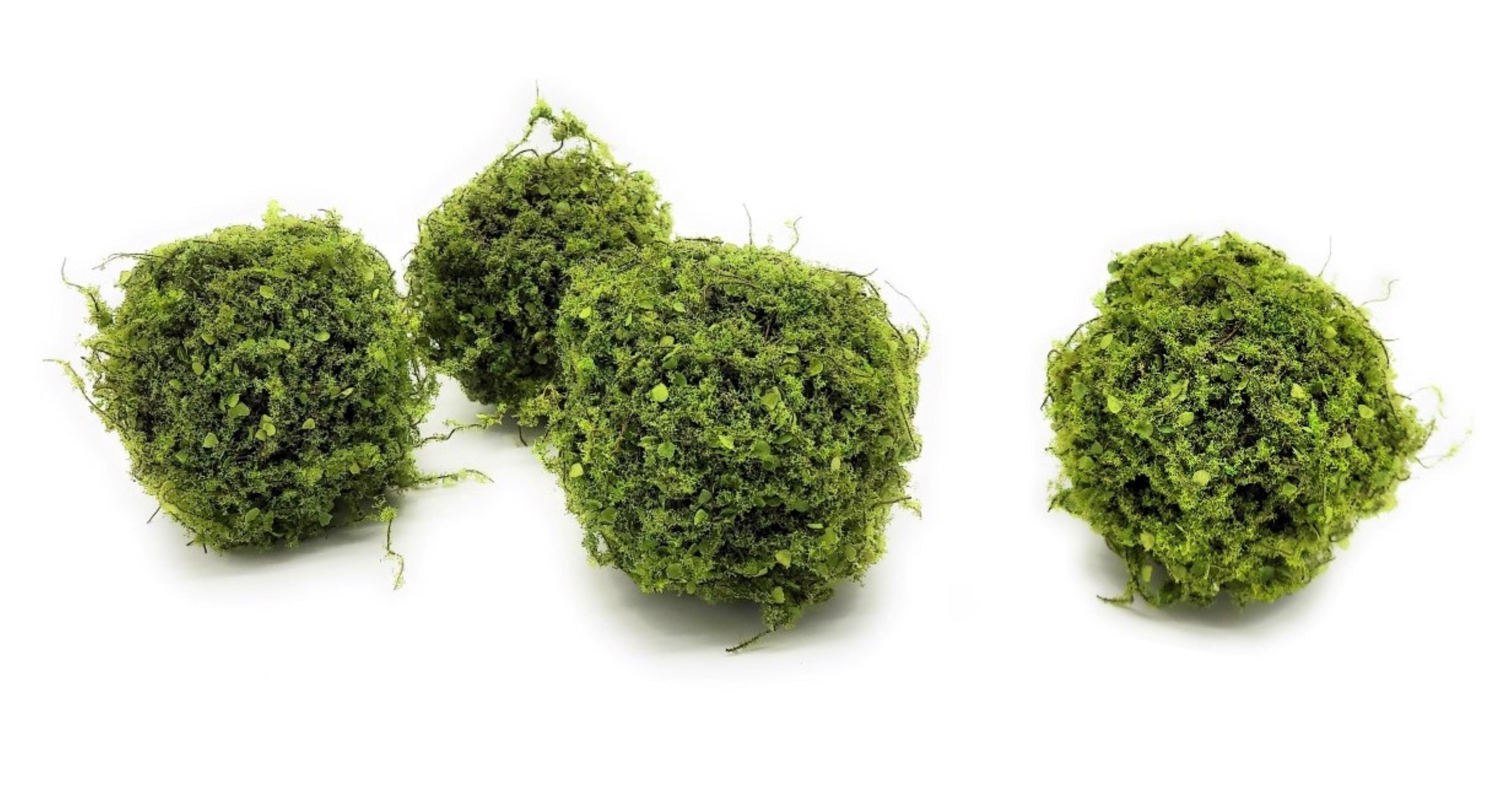 5 Inch Mossy Twig Ball Decorative Bowl Filler Balls - Walmart.com