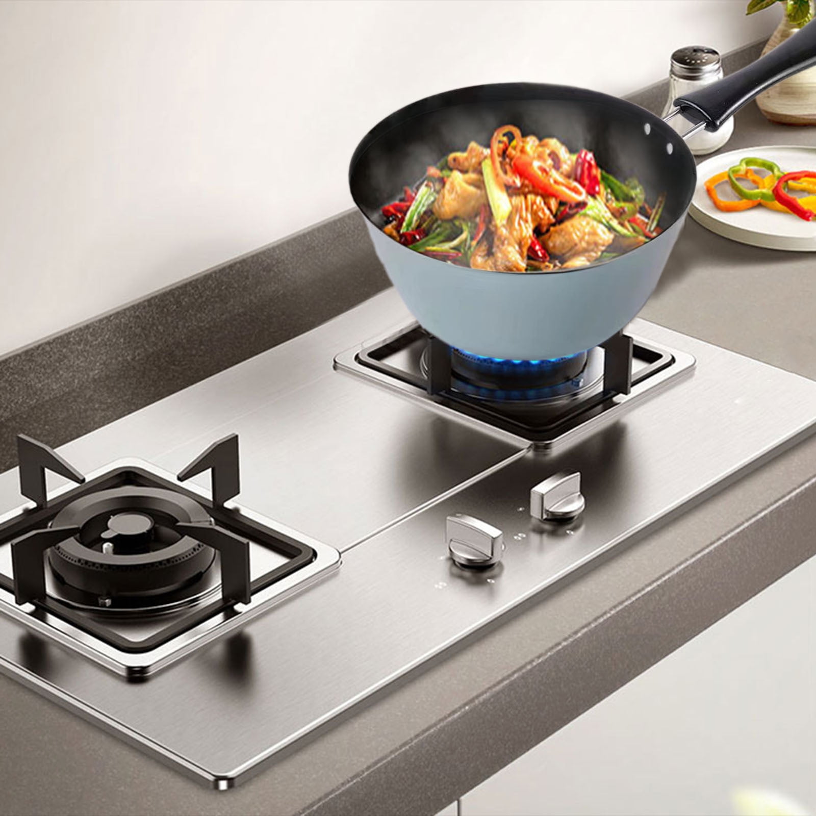 5 Inch Non-Stick Mini Saucepan, Small Milk Pan with Handle, Lightweight ...
