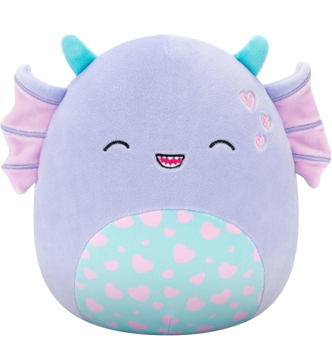 5 Inch Original Squishmallows Strobe the Purple Swamp Monster Plush ...