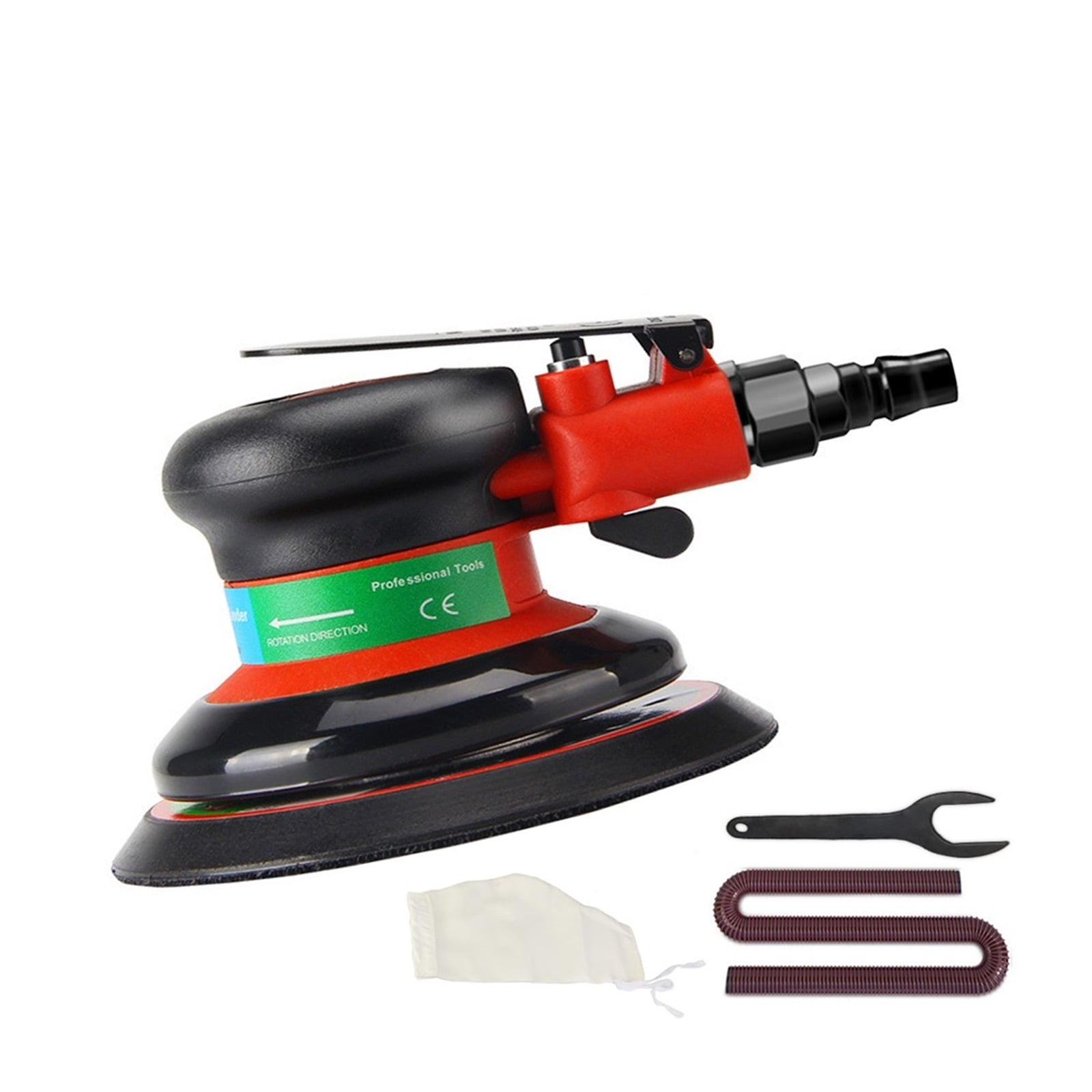 5 Inch Pneumatic Sander Air Grinder 12000RMP Eccentric Polisher Sanding ...