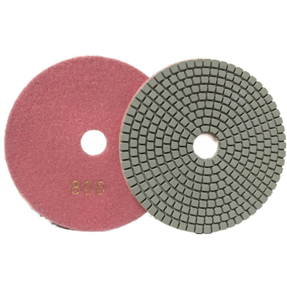 5 Inch Polishing Pads for Wet/Dry Grinding Discs for Granite and ...