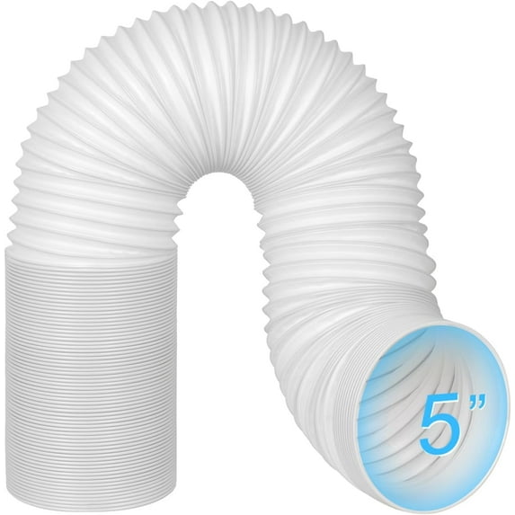 5 Inch Portable AC Air Conditioner Hose Anti-Clockwise Thread & Length ...