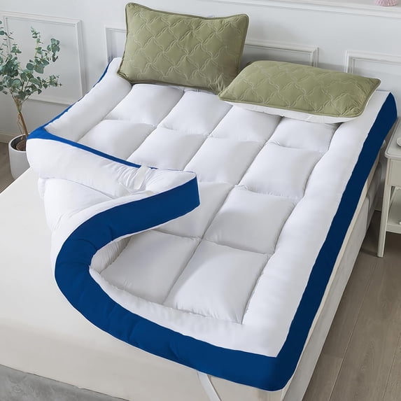 5 Inch Queen Mattress Topper for Back Pain Relief, Filled with ...