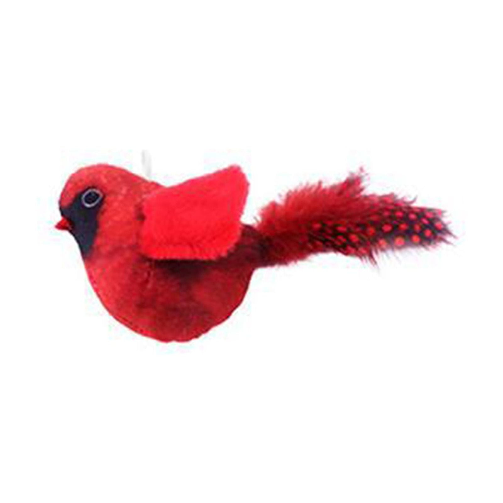 5 Inch Realistic Red Cardinal Bird Clip Ornament Ideal for Home Craft ...