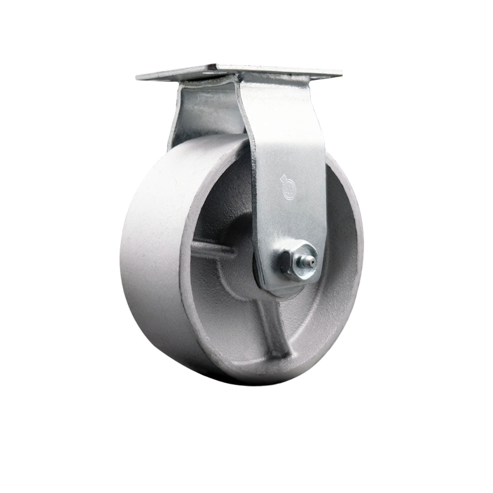 5 Inch Semi Steel Cast Iron Wheel Rigid Caster with Ball Bearing SCC ...