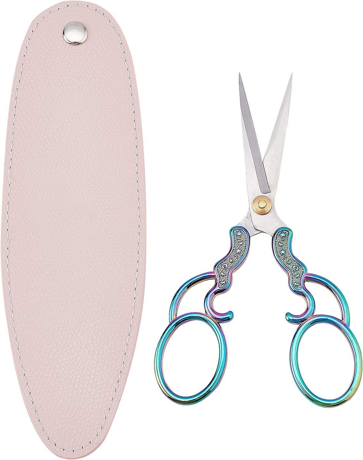 5 Inch Stainless Steel Embroidery Scissors - Tip Vintage Style Knitting ...