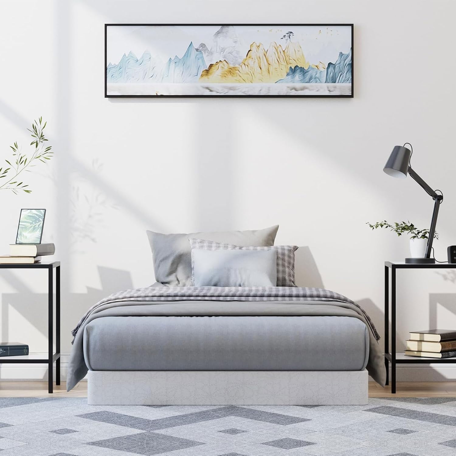 5 Inch Twin Box Springs, Low Profile Box Spring Only for Twin Bed ...