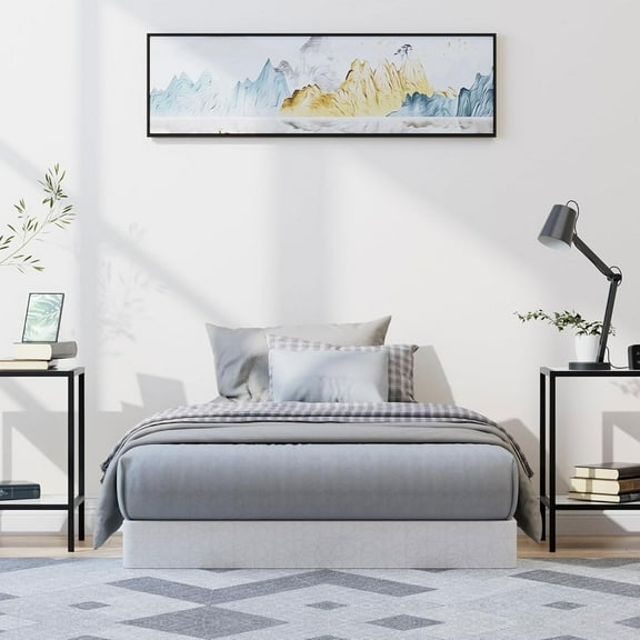 Queen Box Spring 9 Inch, Heavy Duty Mattress BoxSpring Foundation ...