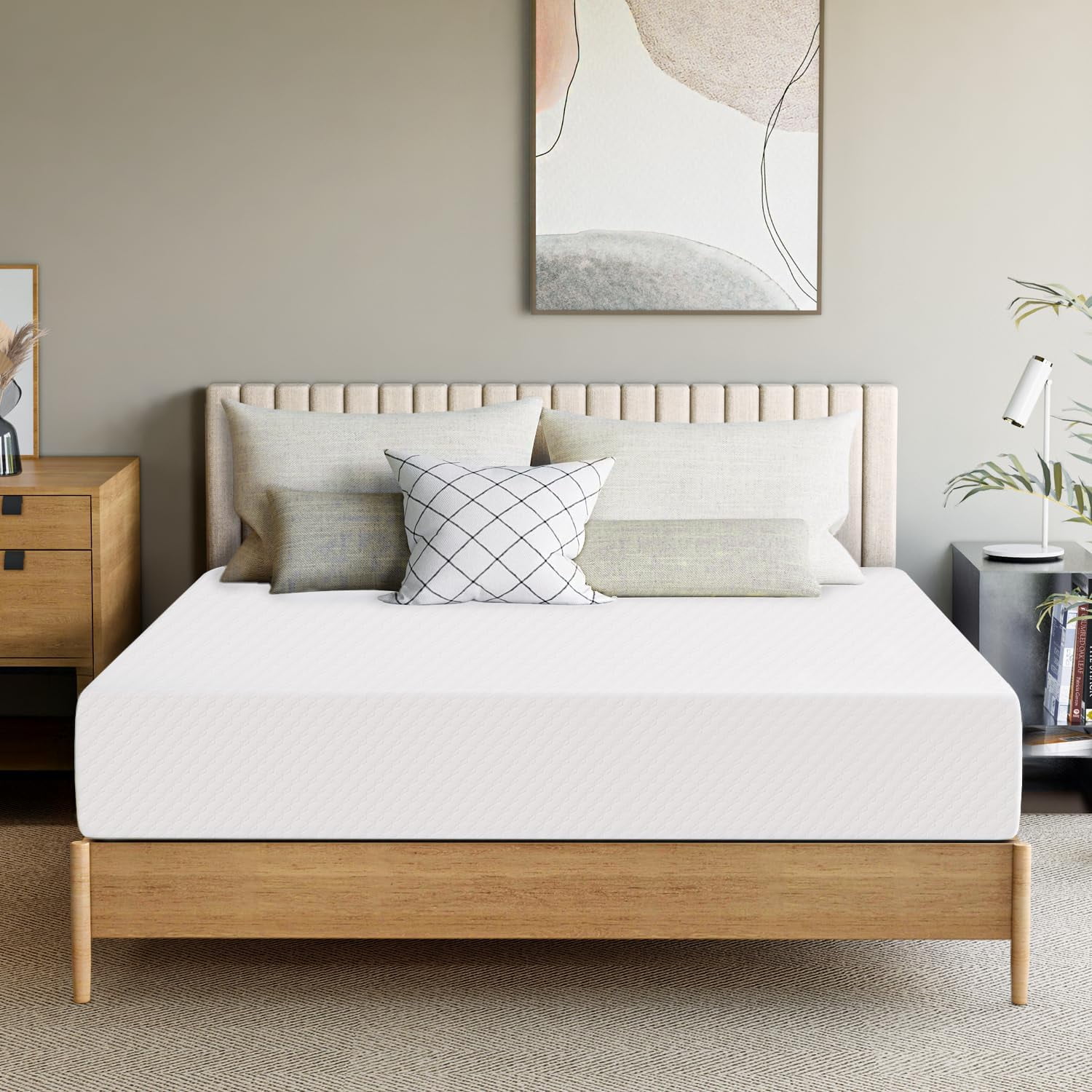 5 Inch Twin Cooling Gel Memory Foam Mattress Medium Firm Pressure ...