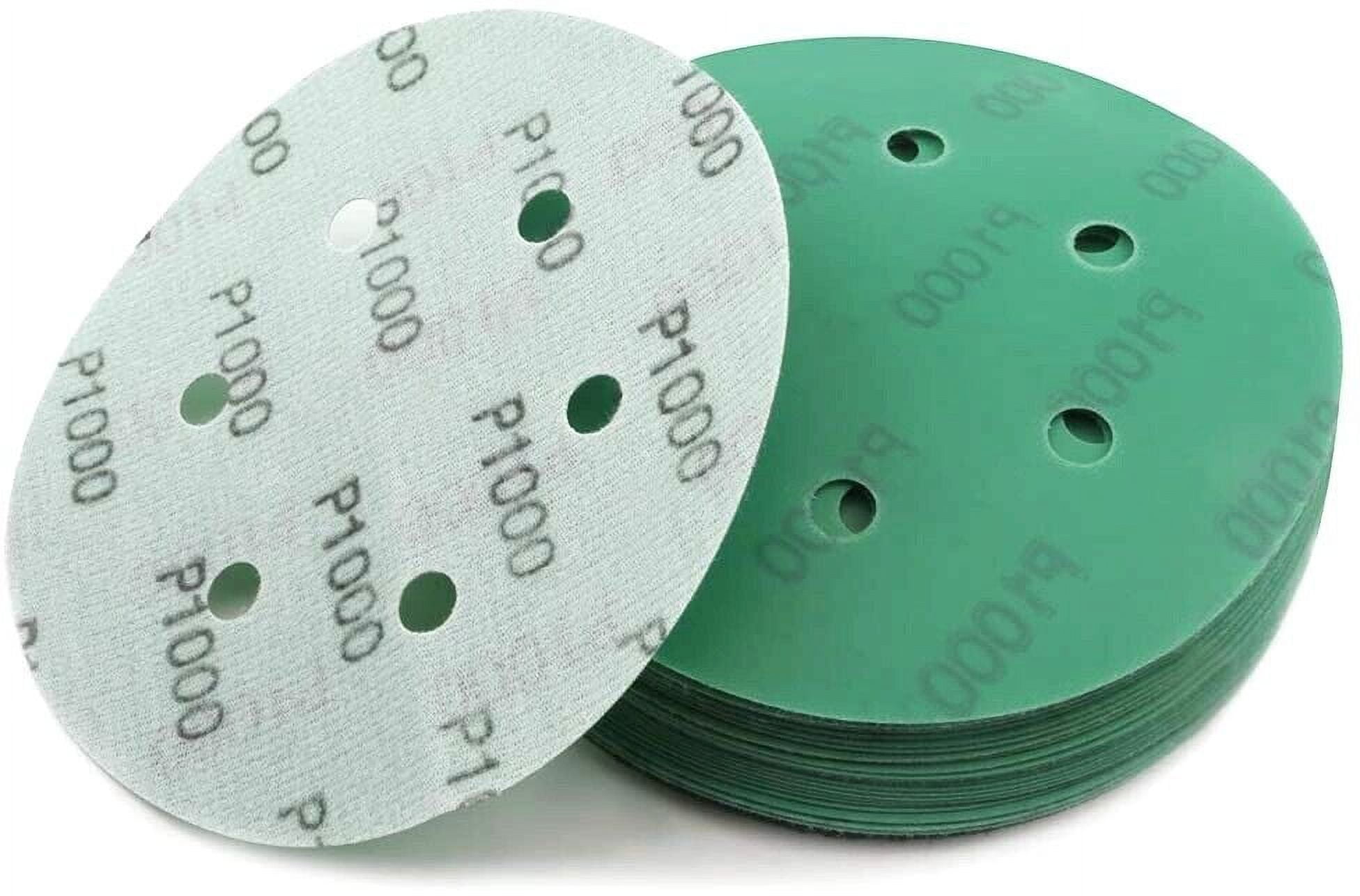 5-Inch Wet Dry Sanding Discs 400-2000 Grit | Hook and Loop Orbital ...