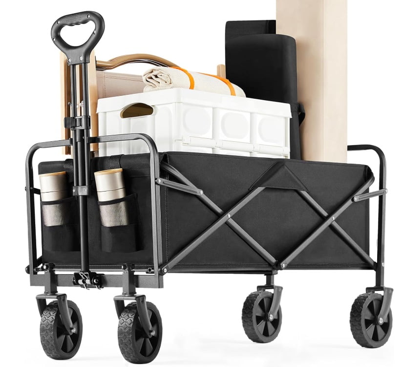 5-Inch Wheel 600D Oxford Cloth + Square Tube Camper - Walmart.com