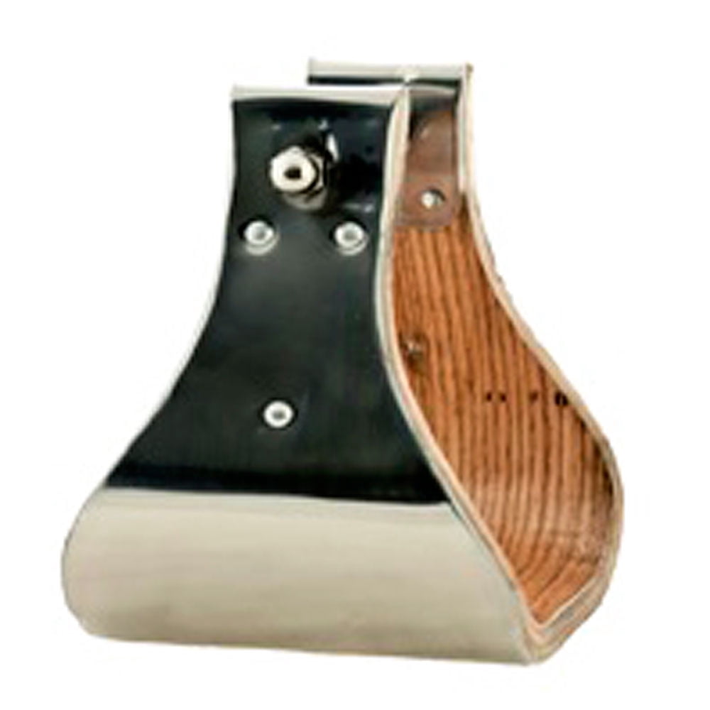 5 Inch Wide Hilason Horse Bell Stirrups Bound Stainless Steel - Walmart.com