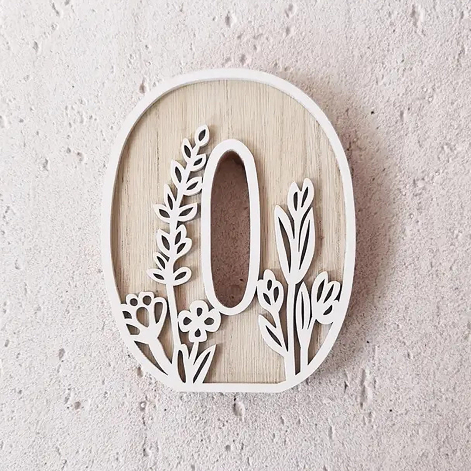 5 Inch Wooden Letters - Paintable, 26 Letters, for Wall Decoration/Kids ...