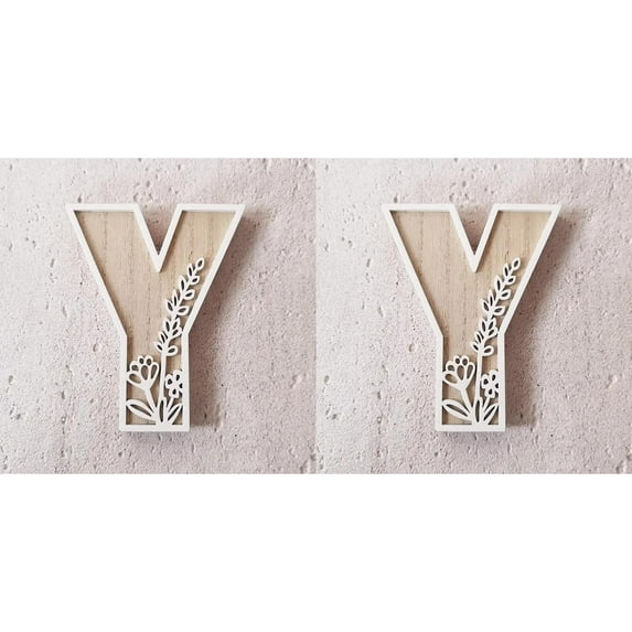 5 Inch Wooden Letters for Wall Decoration – for 's Room Craft Projects ...