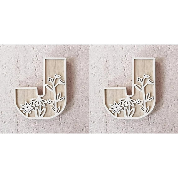 5 Inch Wooden Letters for Wall Decoration – for 's Room Craft Projects ...
