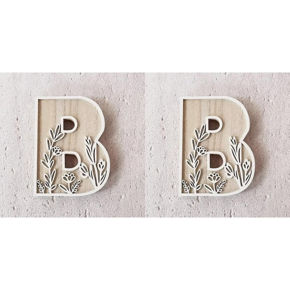 5 Inch Wooden Letters for Wall Decoration – for 's Room Craft Projects ...