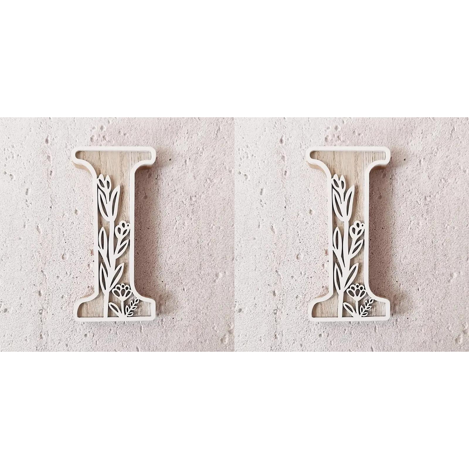 5 Inch Wooden Letters for Wall Decoration – for 's Room Craft Projects ...