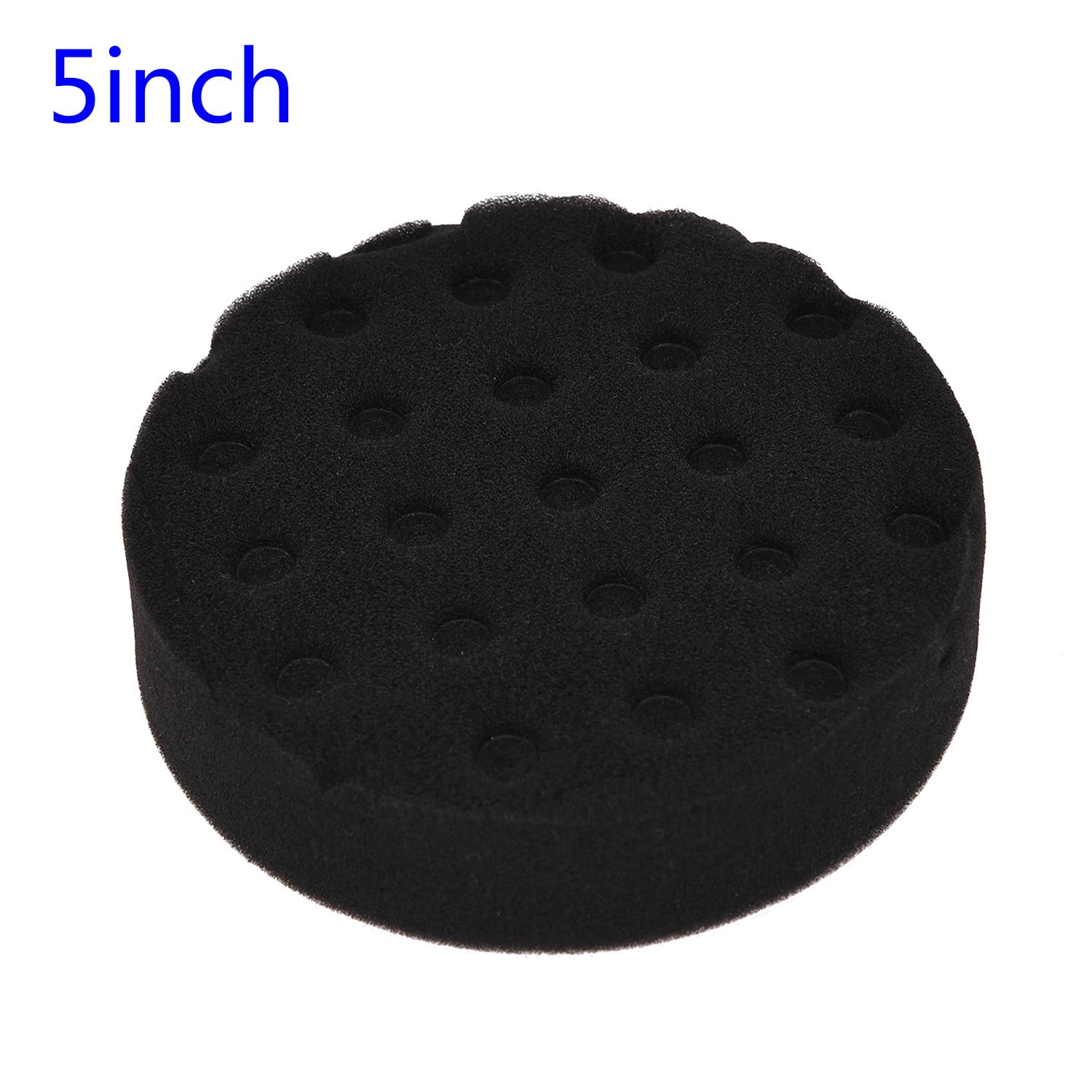 5 Inches Black Foam Finishing Pads - Walmart.com