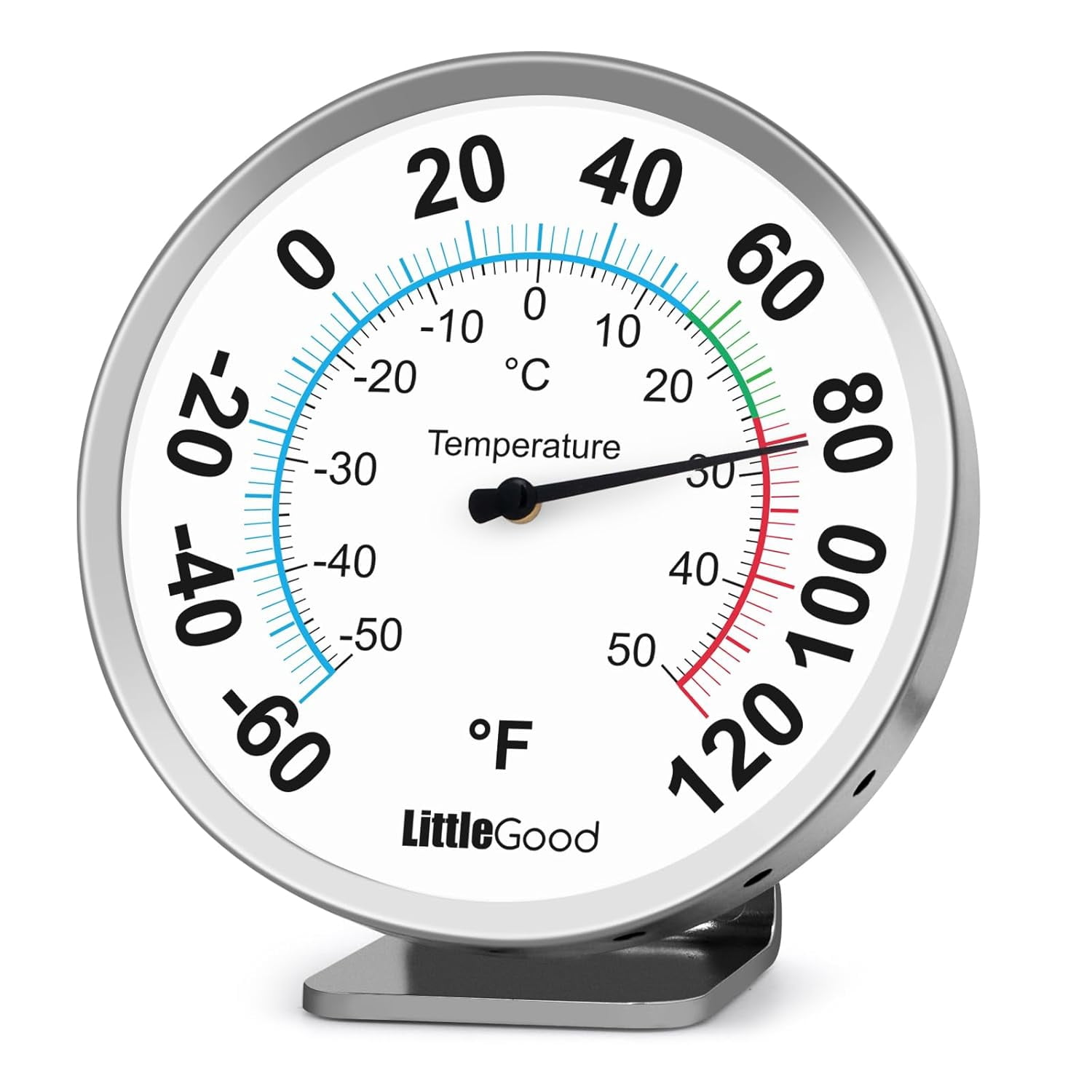 5” Indoor Outdoor Thermometer - Analog Thermometer gauges for ...
