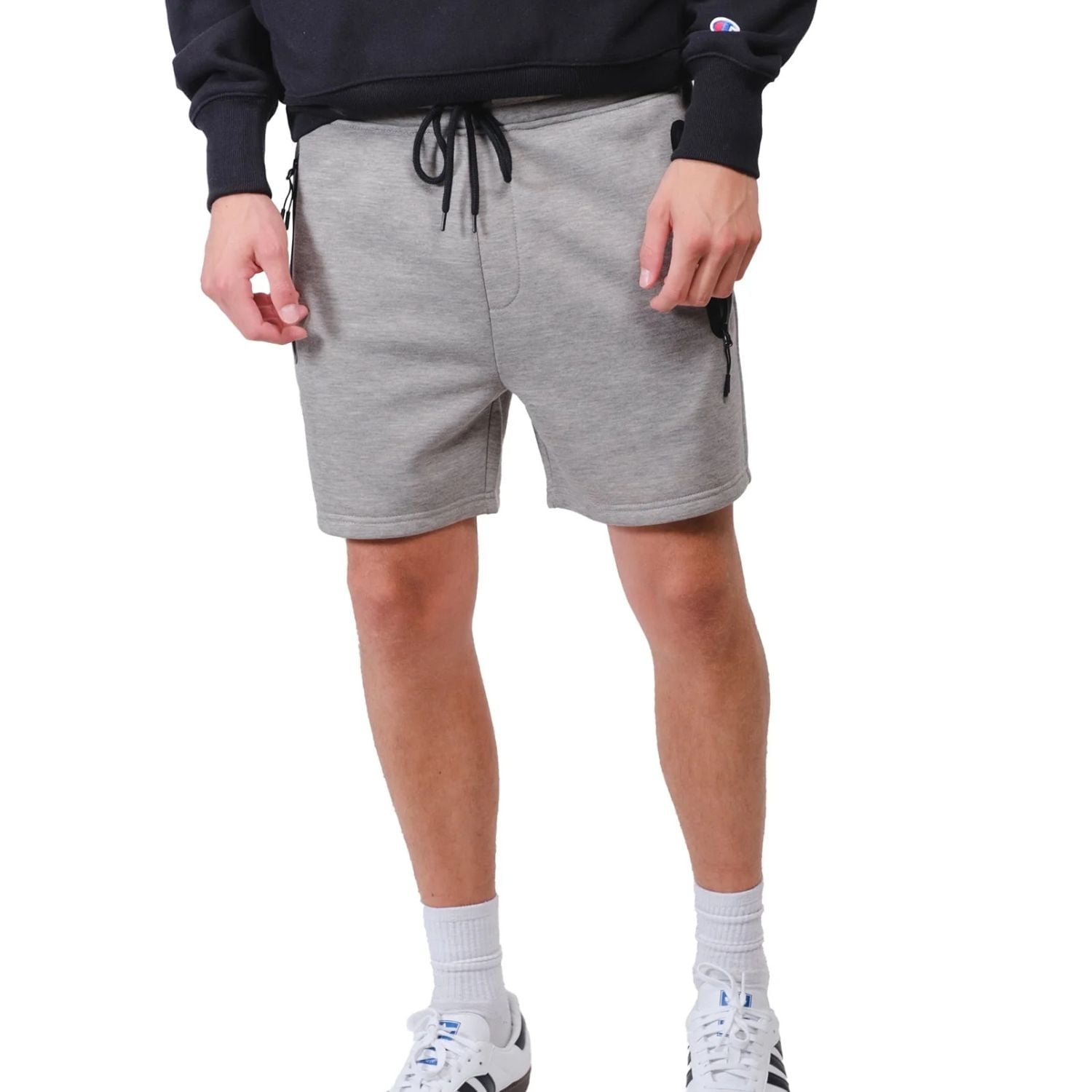 Brooklyn Cloth Men’s 5" Inseam Heat Seal Zip Pocket Shorts,Polyester ...