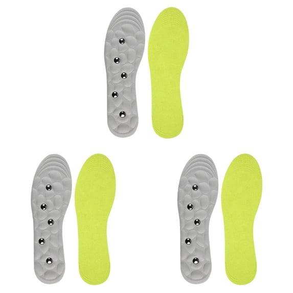5 Insoles Texture Massage Sports Insoles Strong Absorption Cuttable ...