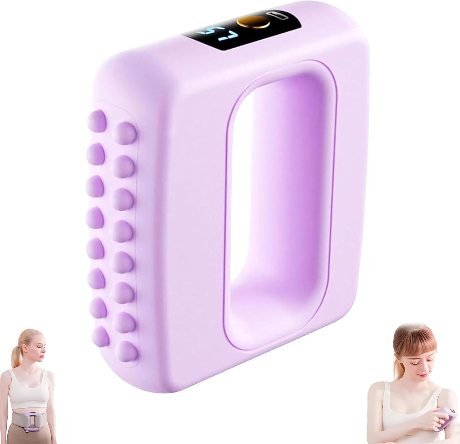 5 Intensity Vibration, Portable Lightweight Massager, 3D Massages Nodes ...