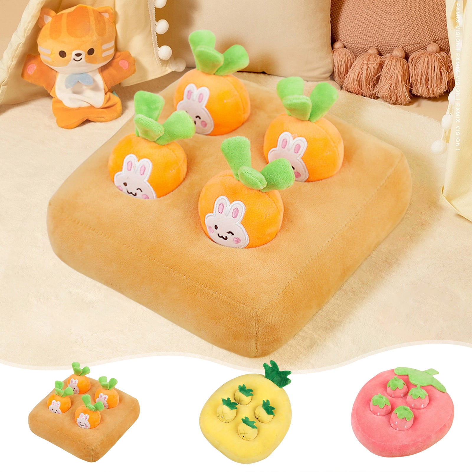 under 5, Interactive Toy Set, Fruit Picking Game, Largepineapple, for ...