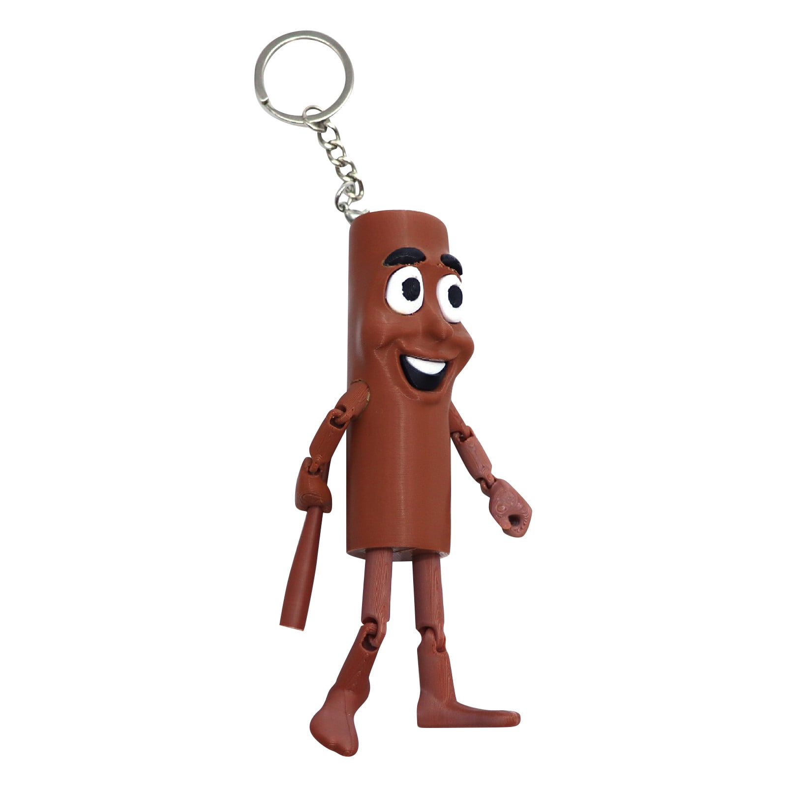 5" Italian Brainrot Keychain Figure Tung Tung Tung Sahur Keychain ...