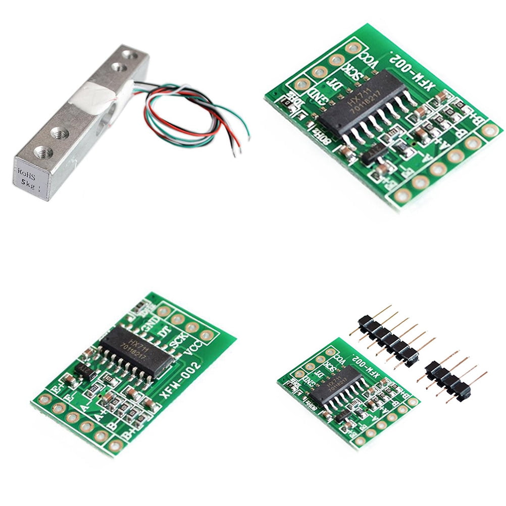 5 KG HX711 Sensor Front-end Module Pressure Tension Sensor Load Cell ...
