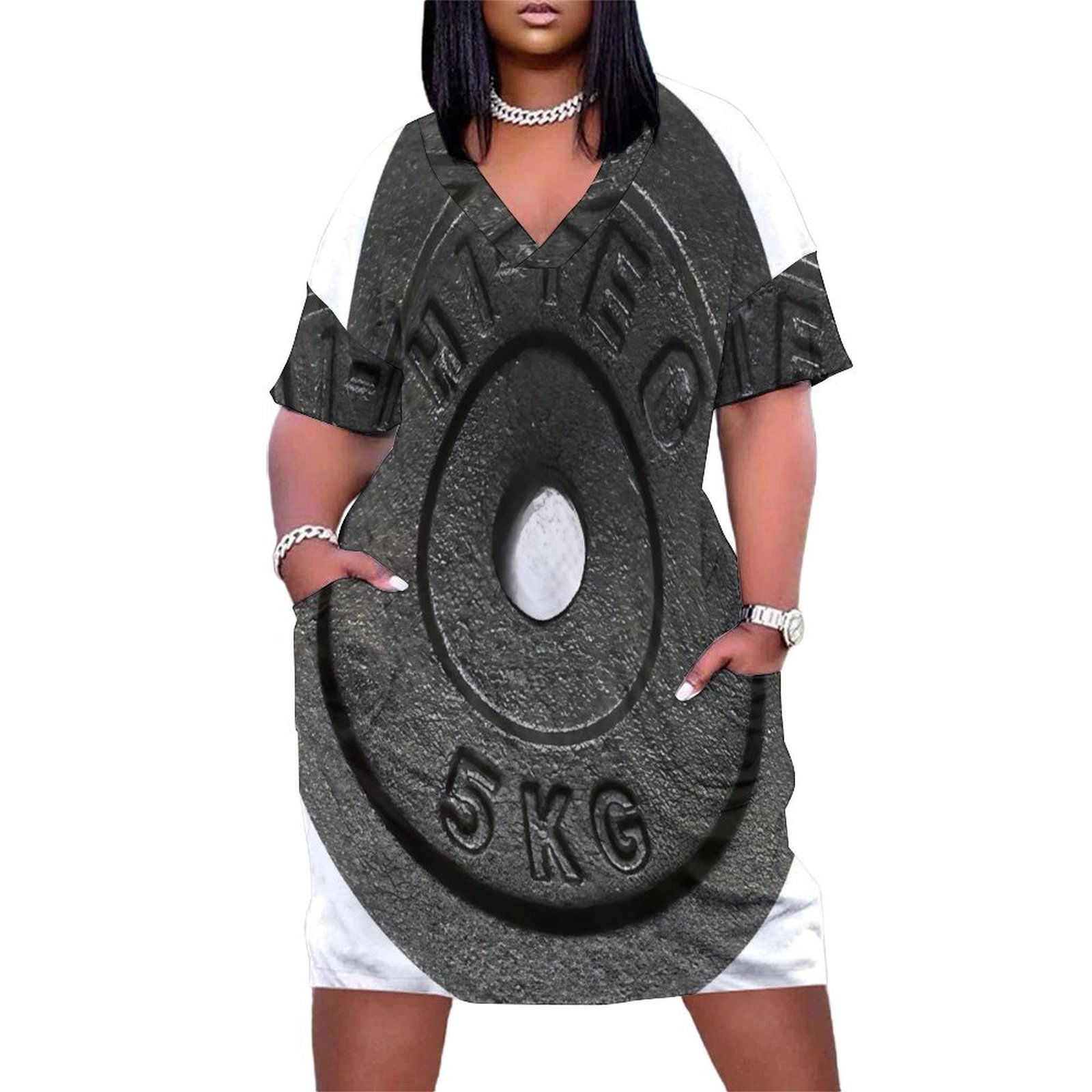 5 Kilograms Loose Pocket Dress Dresses Summer Summer Dresses for Women ...