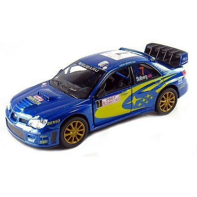 Kinsmart 2007 Subaru Impreza WRC 1:36 Scale, Diecast Model Toy Car, 5 ...