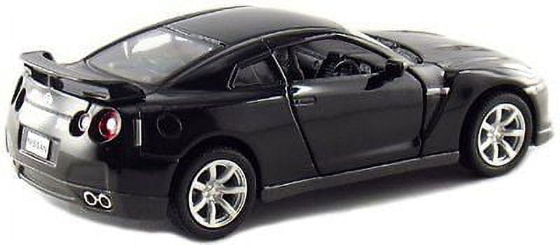 5" Kinsmart 2009 Nissan GT-R R35 Diecast Model Toy Car 1:36 Black ...