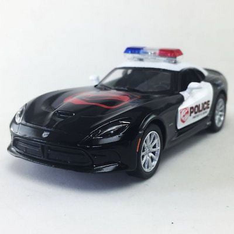 5" Kinsmart 2013 Dodge SRT Viper GTS Police Car Diecast Model Toy Cop 1 ...